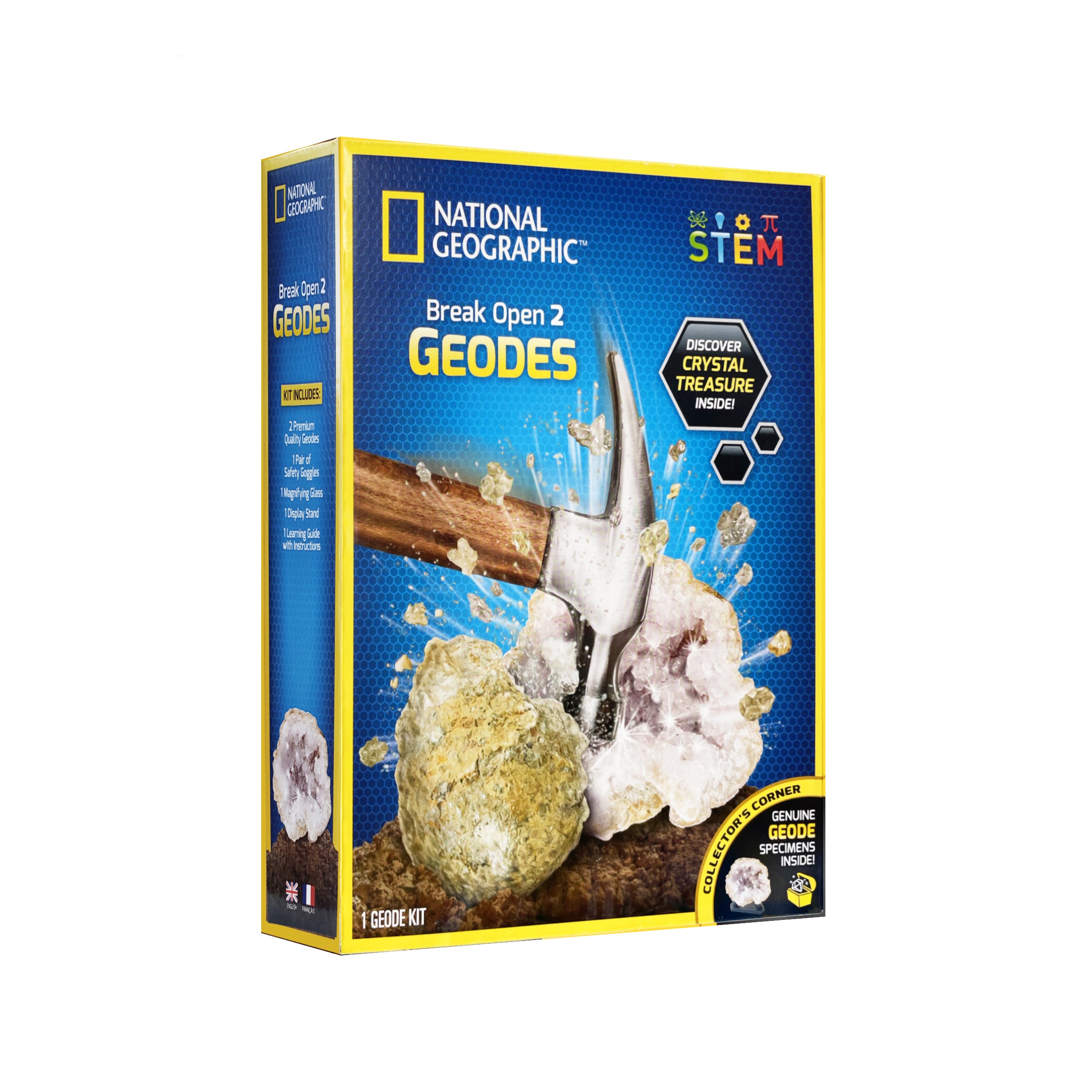 National Geographic Break Your Own Geode | Caribou Gifts Inc.