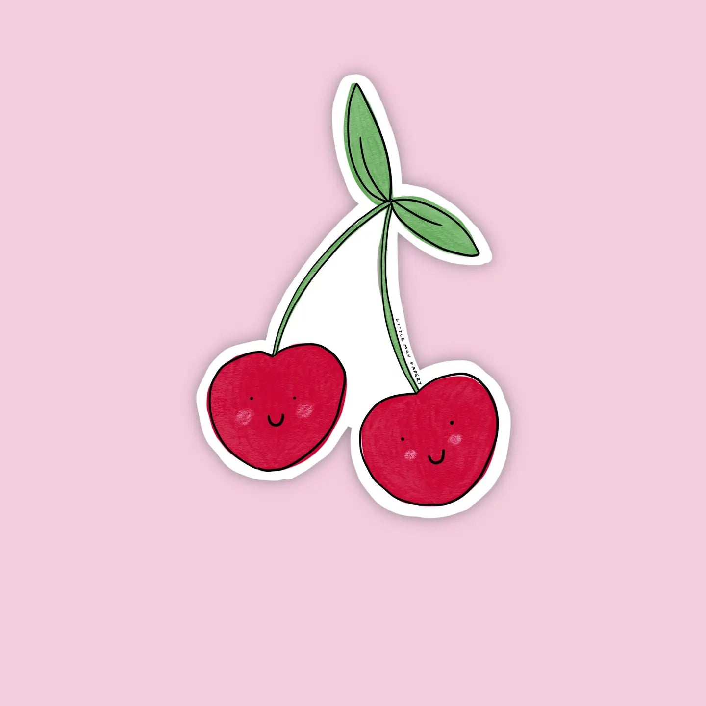 Cherry Sticker | Caribou Gifts Inc.