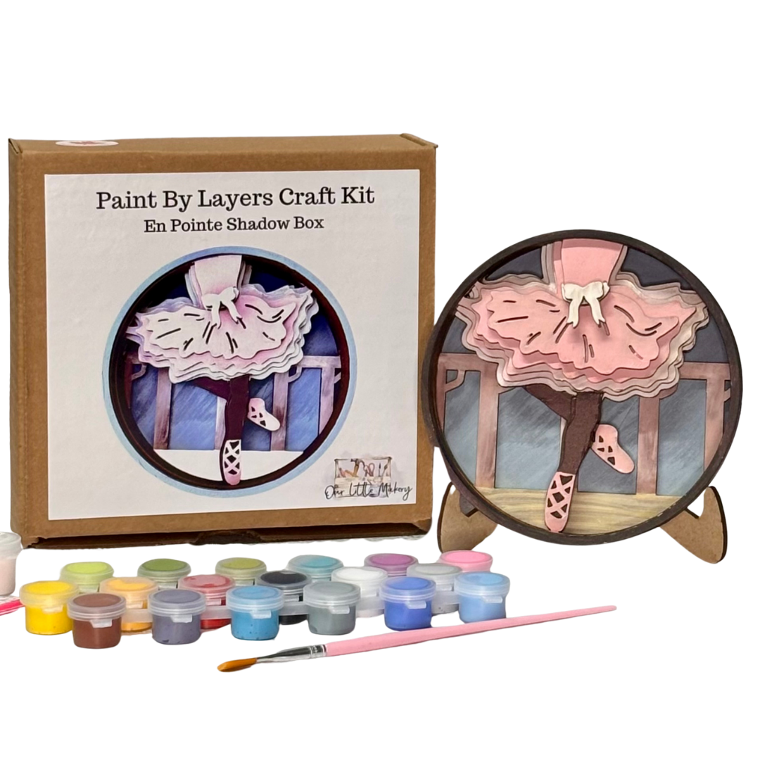 En Pointe Shadow Box Kit | Caribou Gifts Inc.