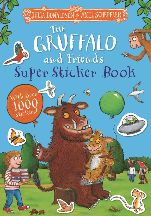 The Gruffalo and Friends Super Sticker Book | Caribou Gifts Inc.
