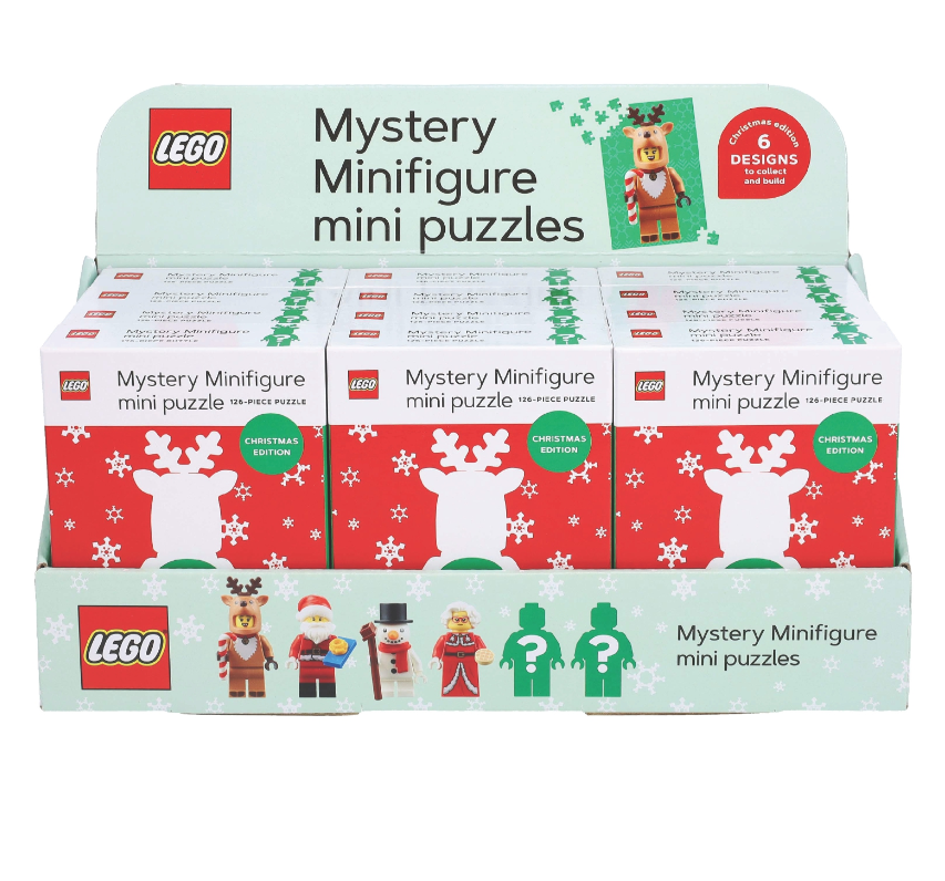 Lego Mystery Minifigure Puzzle - Christmas Edition | Caribou Gifts Inc.